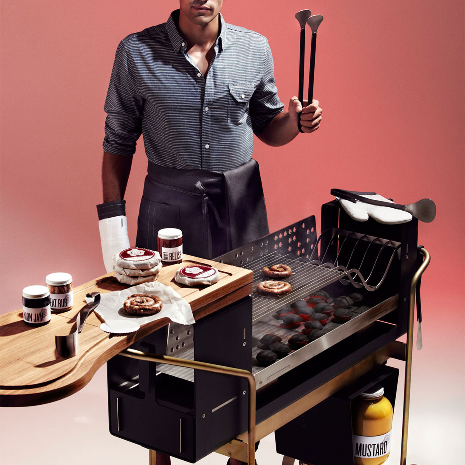 Alfredo Häberli Design Development - Handmade BBQ - Barbecue Single Piece